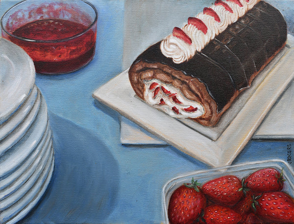 Chocolate Roulade - Sweet-Art by Jenni